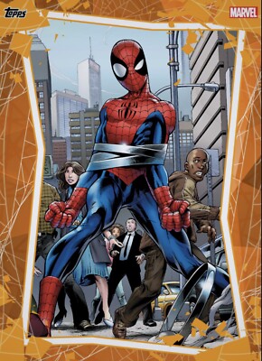 Topps Marvel Collect Ultimate Spider-Man #10 - Orange Motion SR 677cc ...