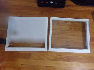 WHIRLPOOL REFRIGERATOR CRISPER COVERS WITH GLASS 2311726, 2209698 SEND ...