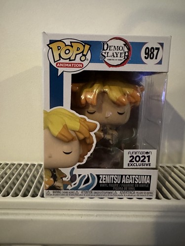 Funko Pop Demon Slayer Zenitsu Agatsuma 987 Funimation 2021 Exclusive ...