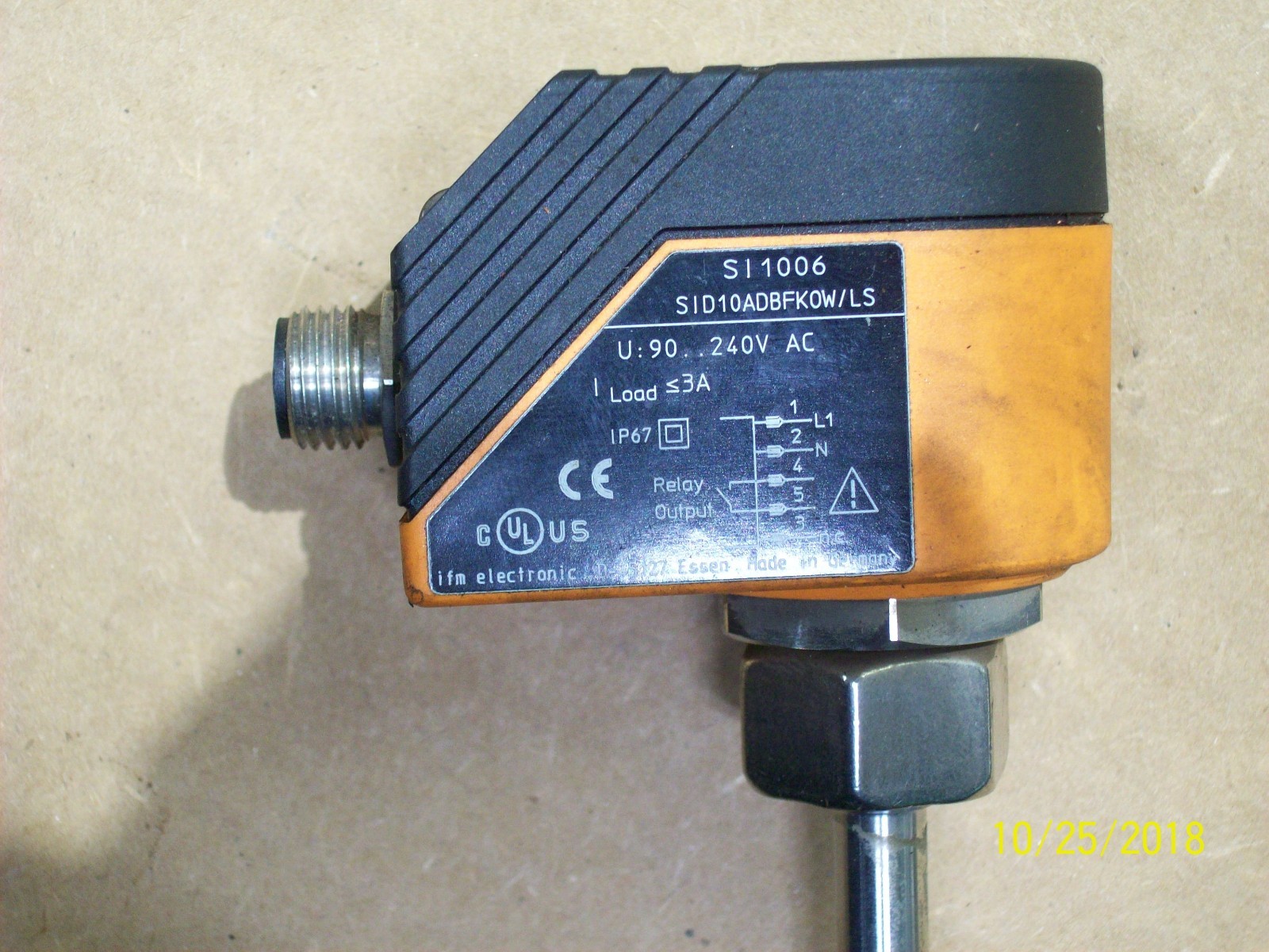 IFM ELECTRONIC FLOW SENSOR , SI1006 | eBay