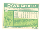 1977 Topps Dave Chalk 315 Anaheim Angels Baseball Card Vintage | eBay