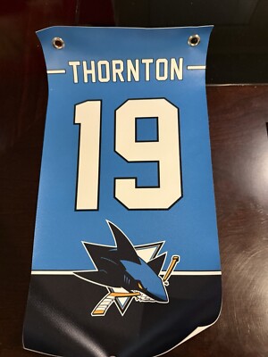 Joe Thornton San Jose Sharks Retirement Night Replica Banner 11/23/2024 ...