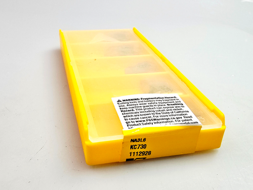 Kennametal NA3L6 KC730 Carbide Top Notch Threading Inserts (Box of 5 ...