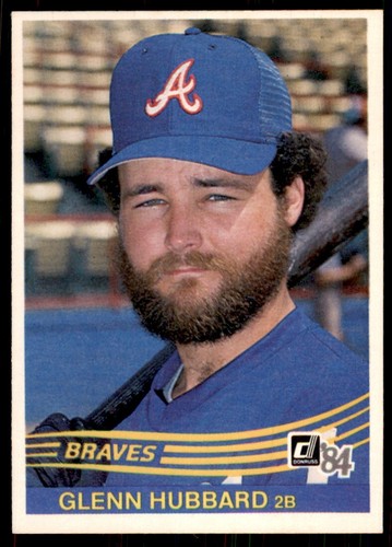 1984 Donruss Glenn Hubbard Baseball Cards #432 | eBay