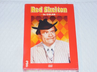 Red Skelton Color Boxset 23 Episodes 3 DVDs 2007 New Sealed Free ...