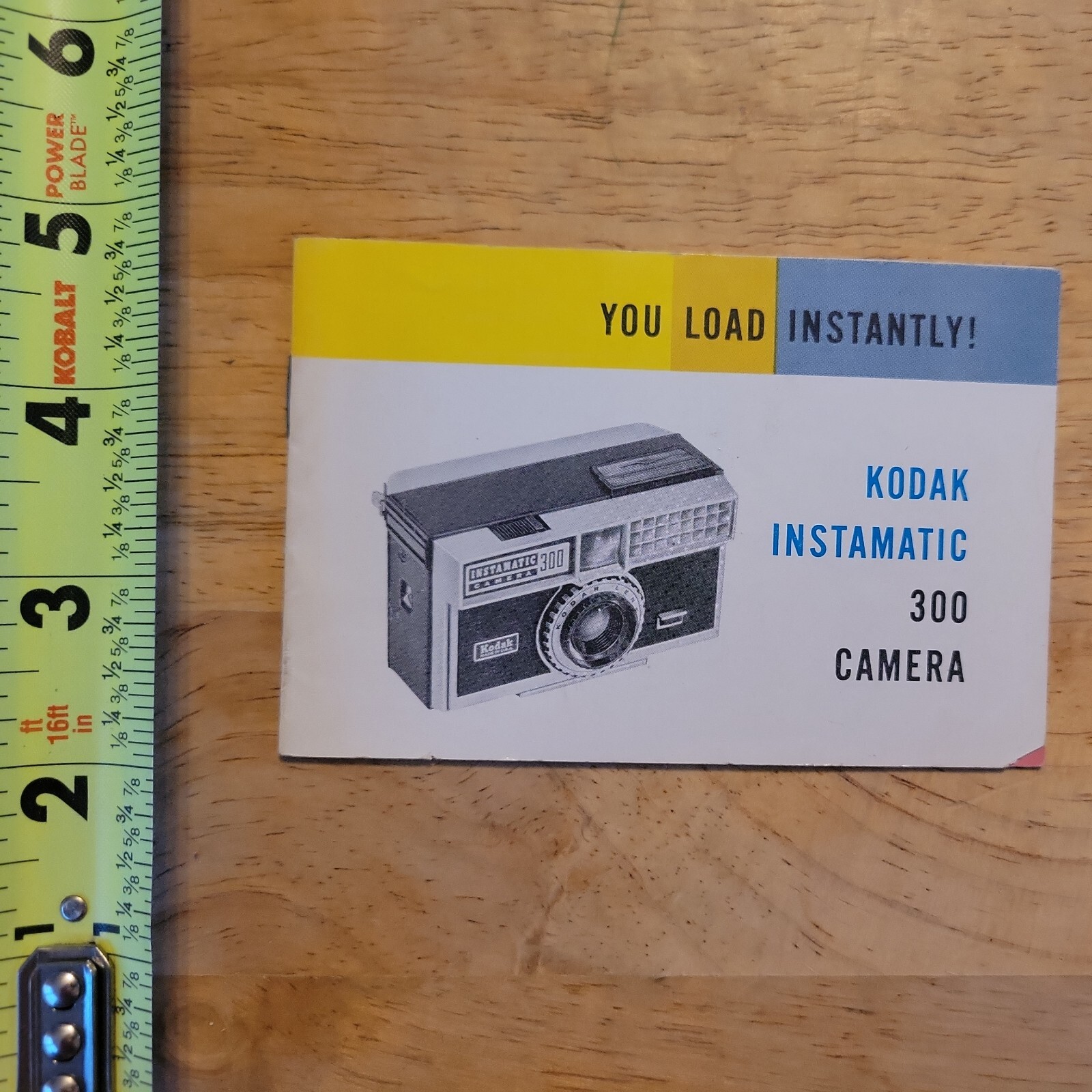 KODAK INSTAMATIC 300 CAMERA MANUAL RARE OLD VINTAGE #3 | eBay