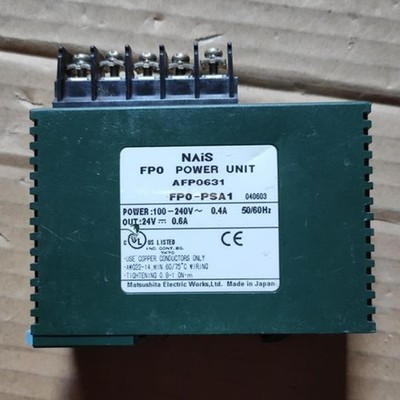 1PCS Used Panasonic FP0-PSA1 FPO-PSA1 AFP0631 FP0 Power Unit Tested#QW ...
