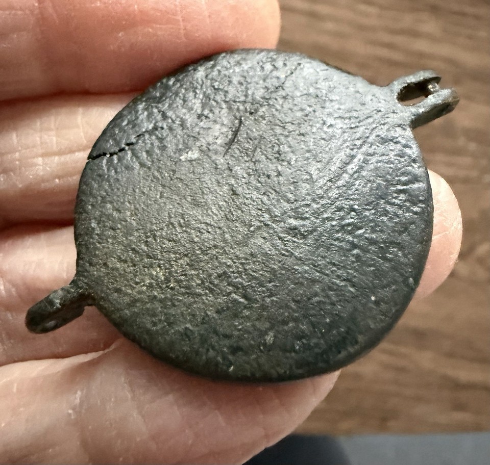 MEDIEVAL. EARLY 14TH CENTURY. BRONZE MIRROR CASE PARTS. | eBay UK
