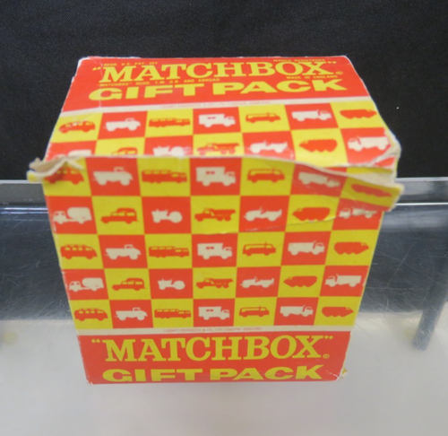 Lesney Matchbox Car MOY Unique Gift Box Pack of 4 Diecast Cars - 1960's ...