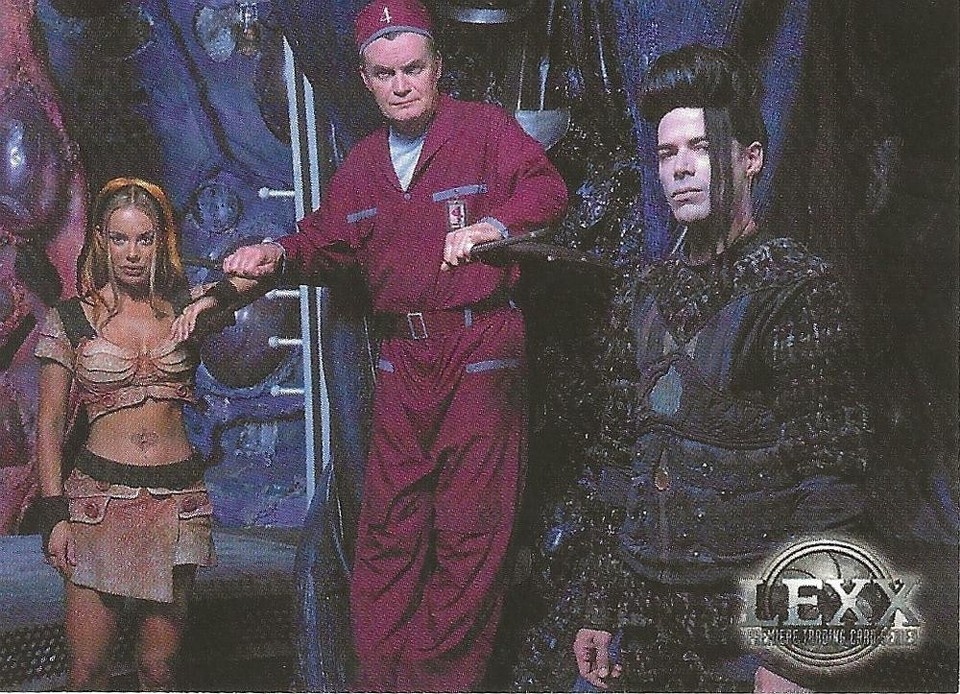 LEXX TV SERIES COMPLETE TRADING CARD SET 1-72 2002 DYNAMIC FORCES XENIA ...