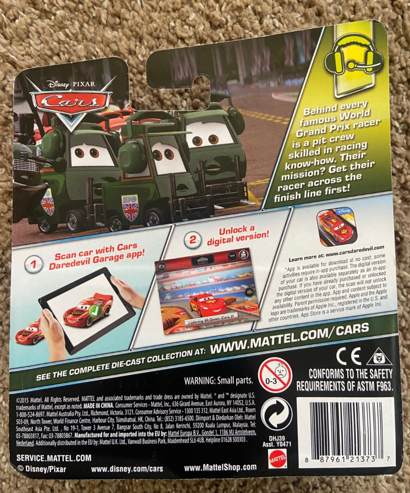 Disney Pixar World of Cars 2014 2015 2016 Singles Red Background Themes ...