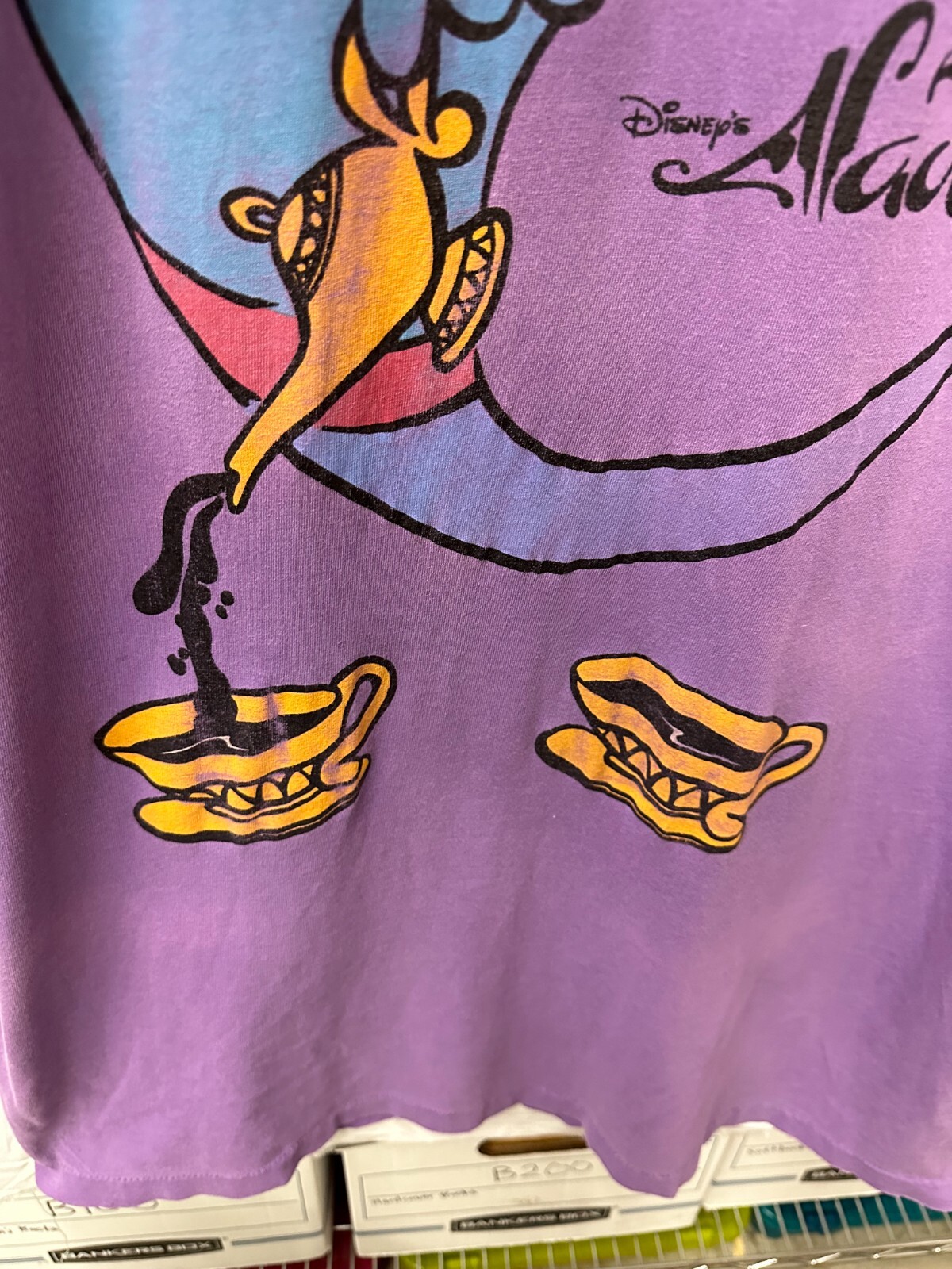 Vintage Disney Aladdin Genie Single Stitch Sleep Shir… - Gem