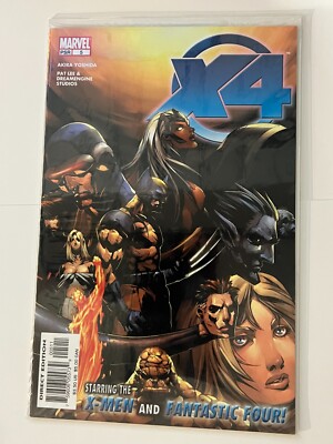 X4 #5 MARVEL COMICS 2006 X-MEN AND FANTASTIC FOUR PAT LEE | Combined ...