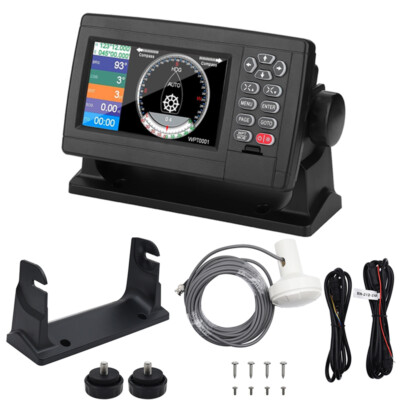 Marine Boat Satellite GPS Chart Plotter 5 inch Navigator LCD Display ...