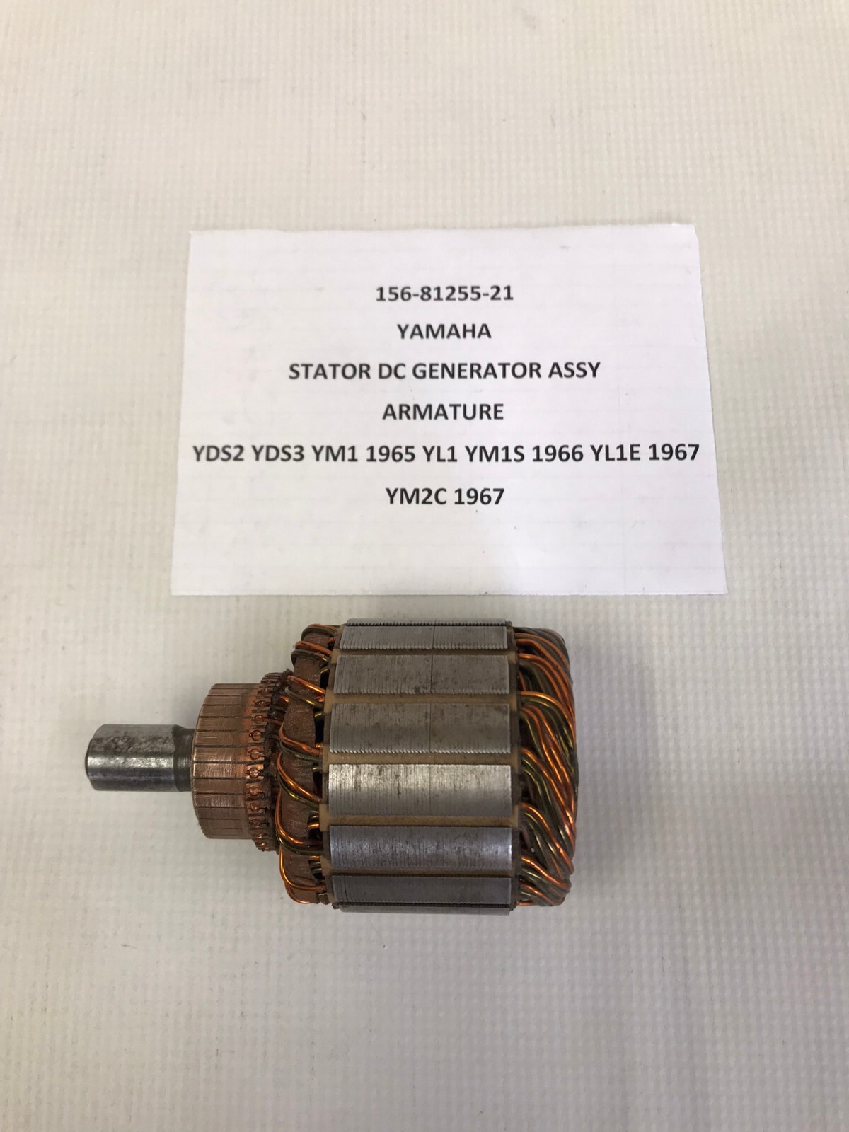 1962 1966 YAMAHA YDS2 YDS3 ARMATURE OEM 156-81255-21-00 | eBay