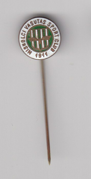 enamel pin badge anstecknadel football VSC VASUTAS Miskolc Hungary ...