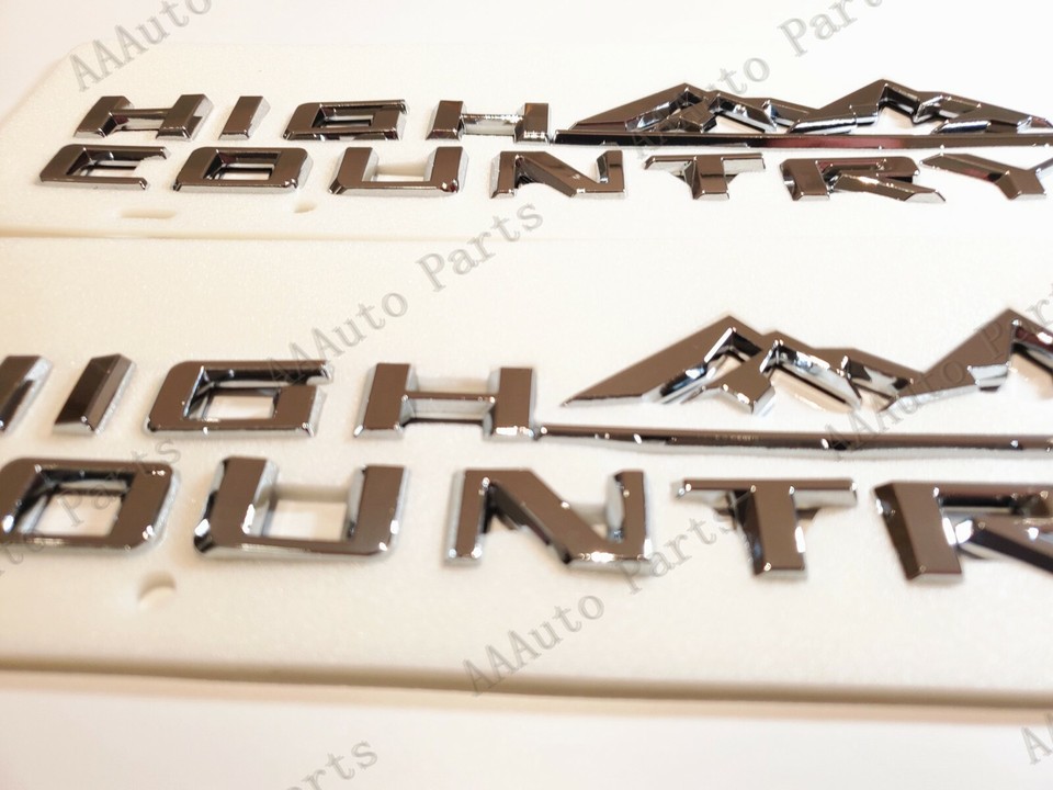 2PCS New 2021+ Chevrolet Tahoe Suburban Chrome Fender High Country ...