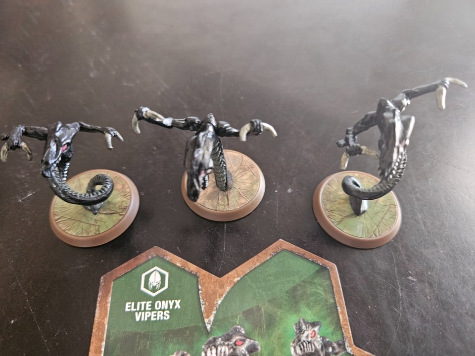 Heroscape Elite Onyx Vipers - VGC w/ card- Valkrill's Gambit | eBay