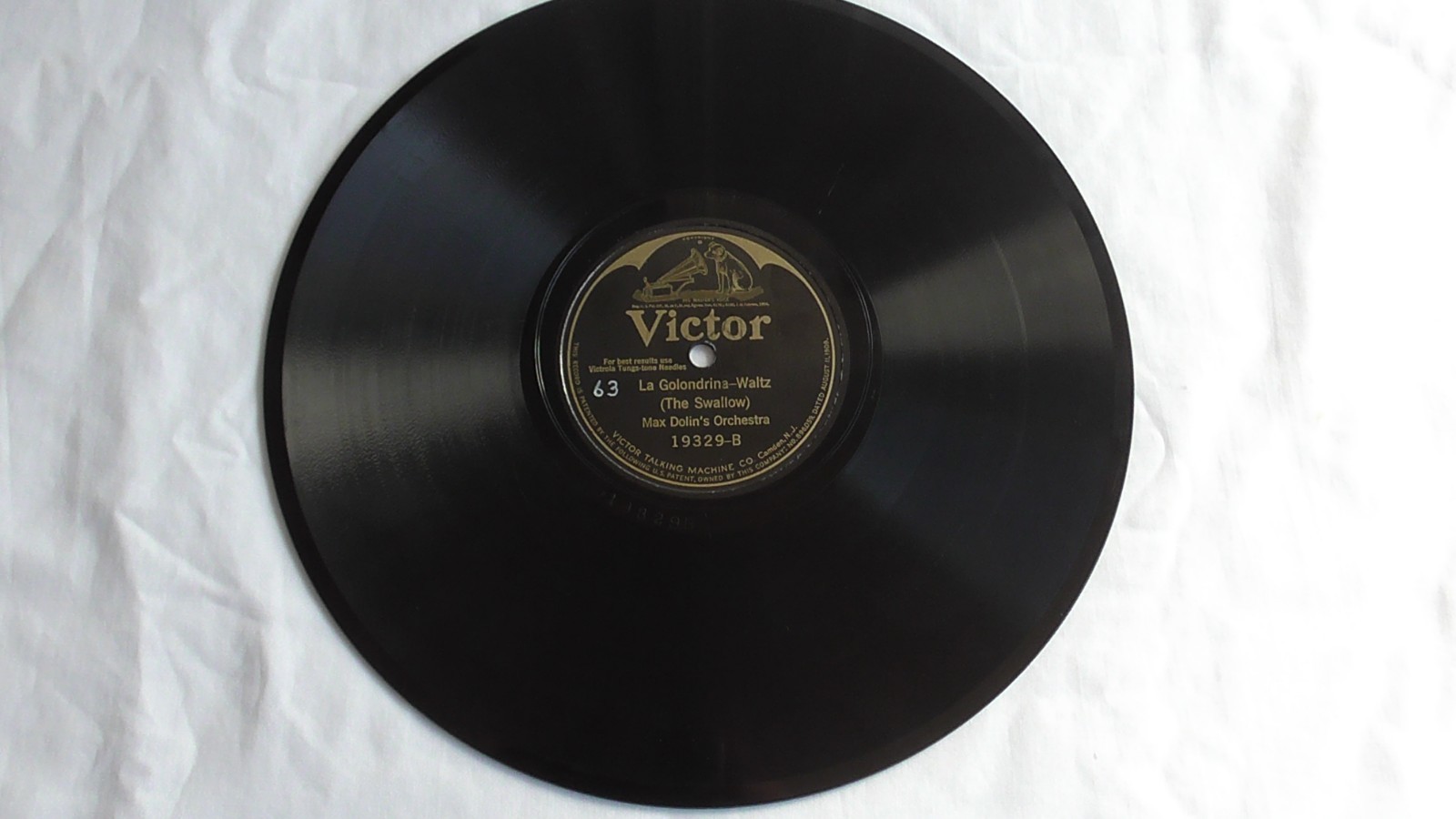 Max Dolin’s Orchestra - 78rpm single 10-inch – Victor #19329 Cielito ...