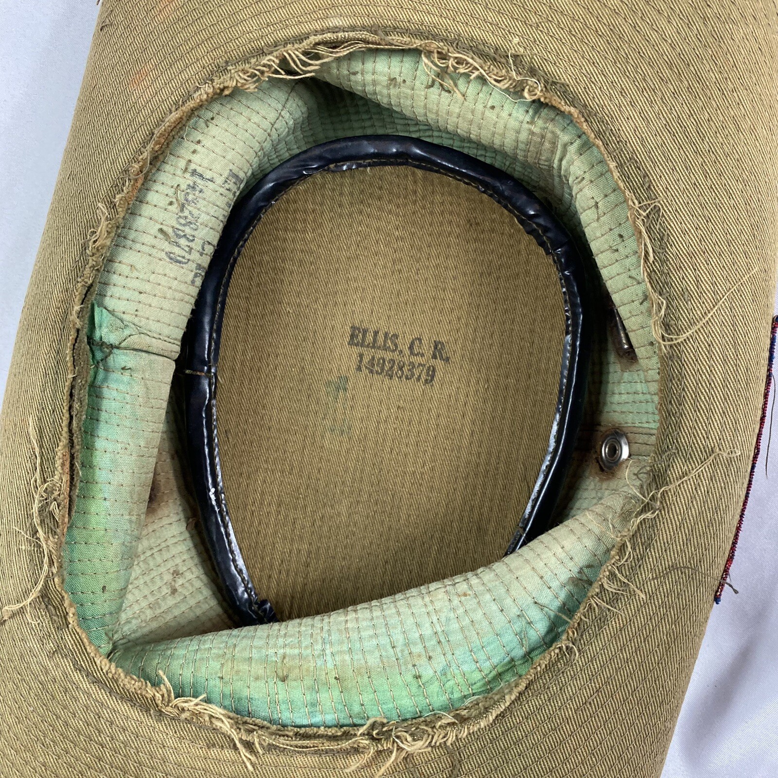 Original Vietnam War Bush Safari Hat Thailand Korat Air Base Patches | eBay