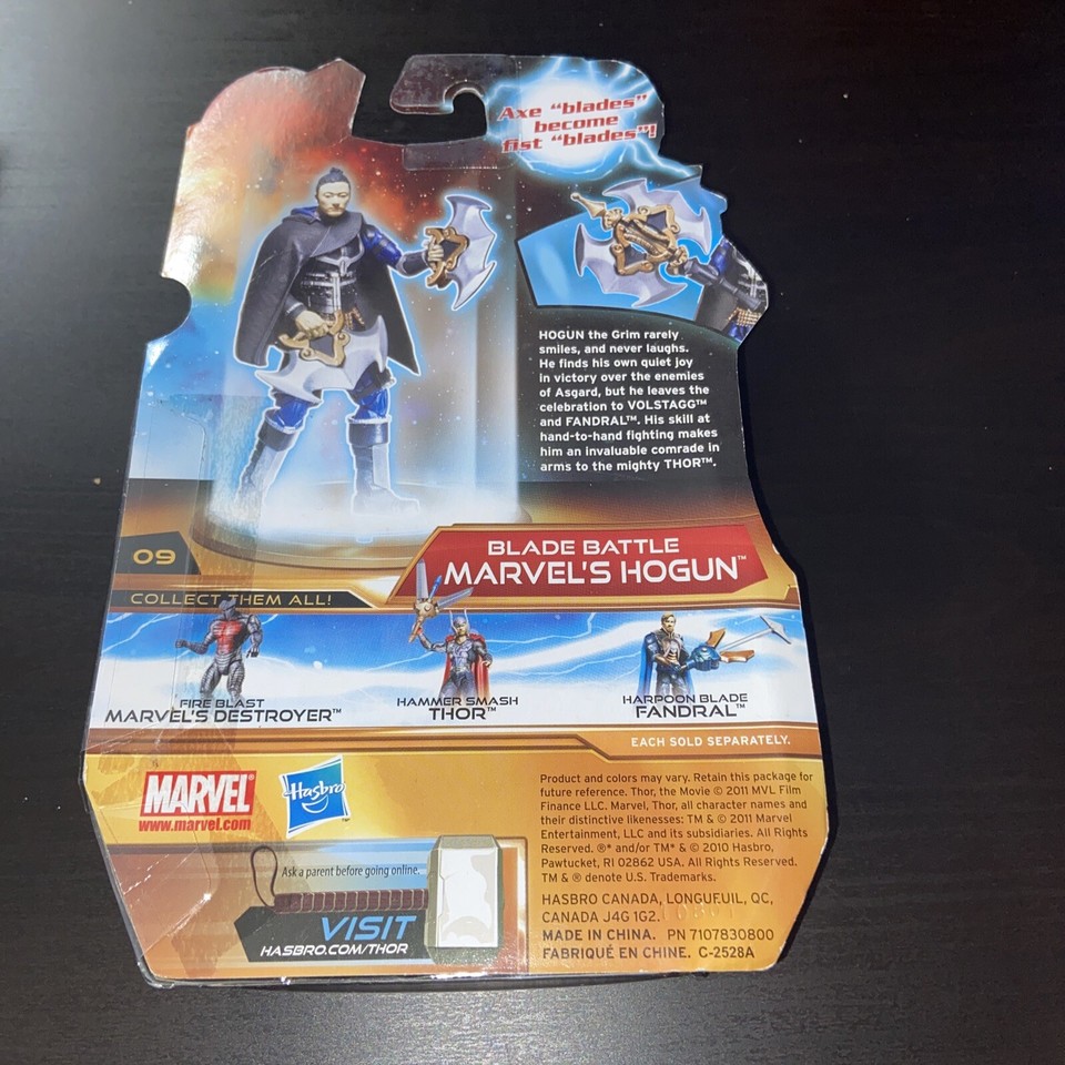 Marvel Universe Thor Mighty Avenger #09 Battle Blade Hogun 3.75" Figure ...
