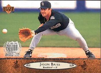 1996 Upper Deck #326 Jason Bates Colorado Rockies Baseball Card | eBay