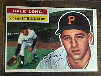 1956 Topps #56 Dale Long Pittsburgh Pirates EXMT-NM | eBay