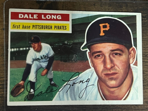 1956 Topps #56 Dale Long Pittsburgh Pirates EXMT-NM | eBay