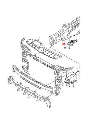 Genuine AUDI Q5 FYB guide section 80A807283A | eBay