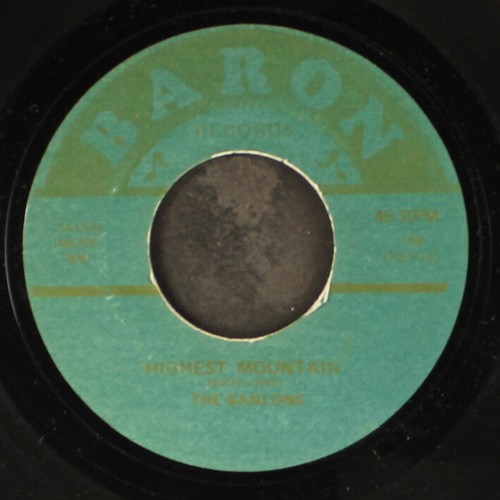 Banlons : Highest Mountain / Hey Bébé Baron 7 " Simple 45 RPM | eBay