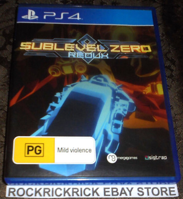 PLAYSTATION 4 GAME PS4 SUBLEVEL ZERO REDUX PAL | eBay Australia
