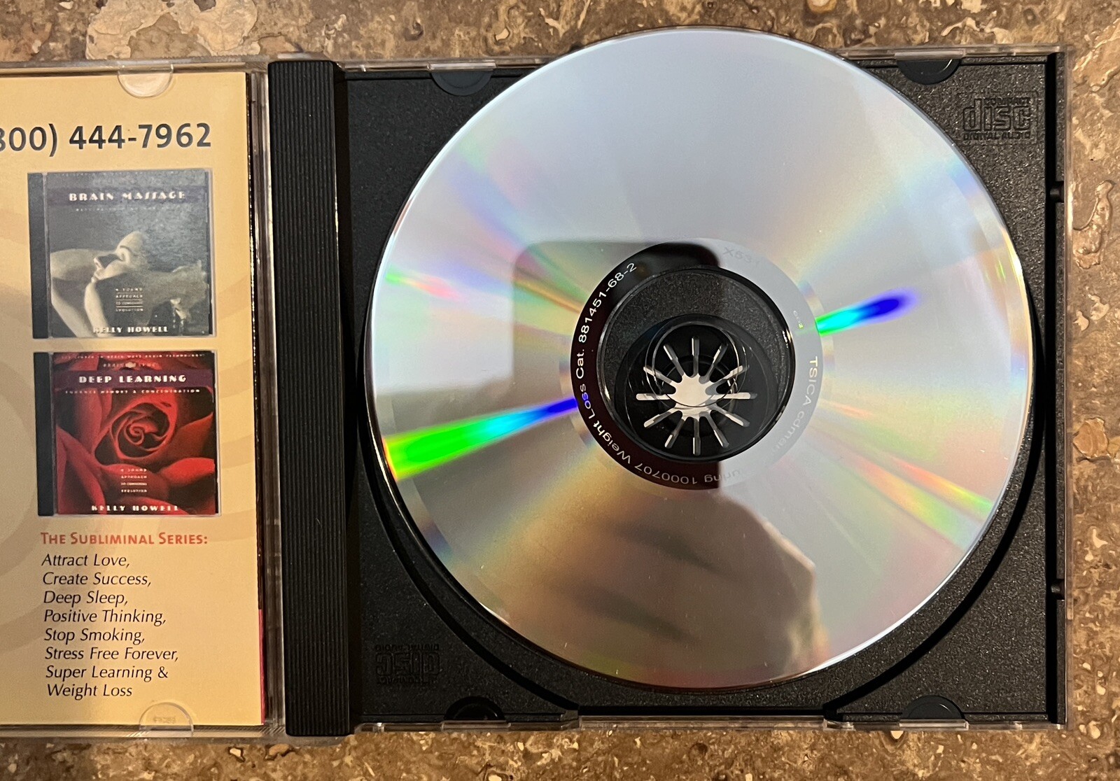 Weight Loss - Brain Wave Subliminal [Audiobook CD] Brain Sync - Weight ...