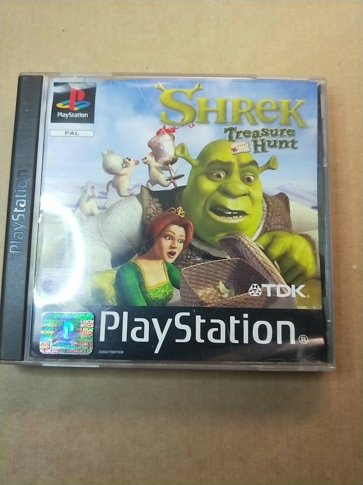 Shrek Treasure Hunt - Sony PlayStation 1 Ps1 MINT Collectors PAL for ...