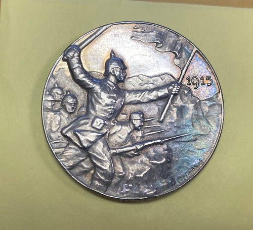 1915 WW1 General Mackensen Germany SILVER Medal**** | eBay