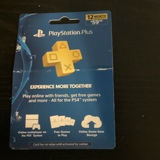 Sony Playstation Plus 1 Year Subscription Card - 3000133 for sale ...