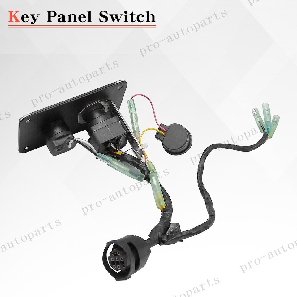 Replacement For Yamaha Outboard Single Engine Key Switch Panel 704 ...