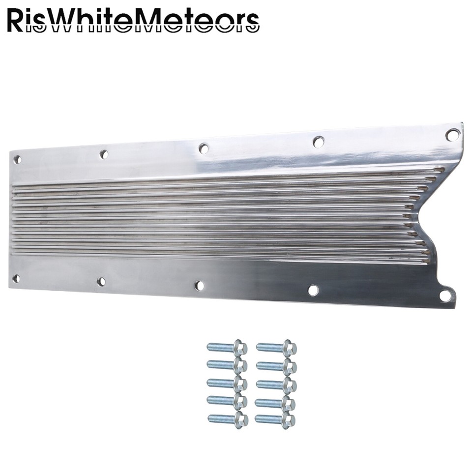 For LS Swap LS1 LS6 4.8L 5.3L 5.7L 6.0L Finned Aluminum Valley Cover ...