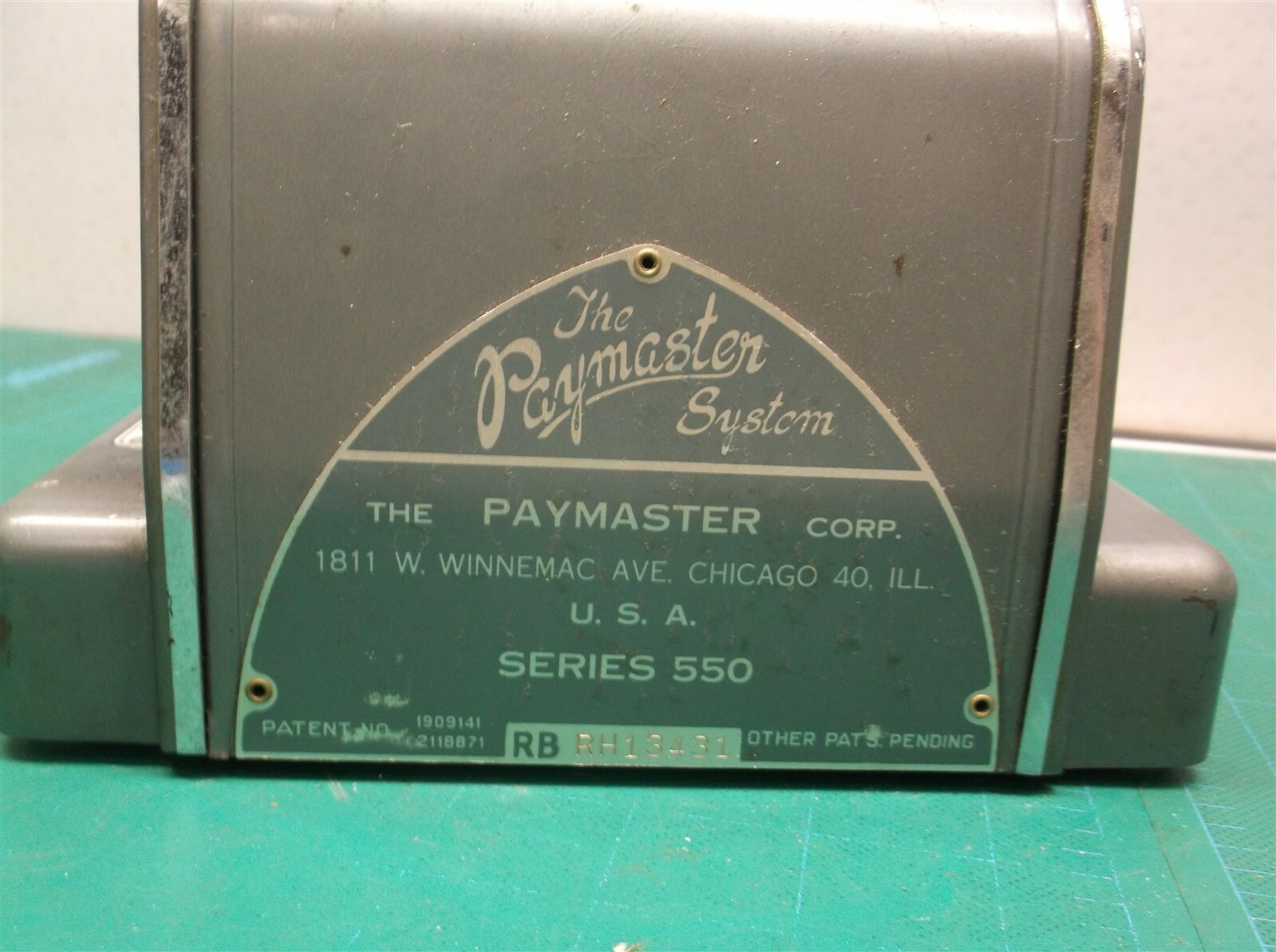 Vintage Paymaster 550 Check Writer | eBay