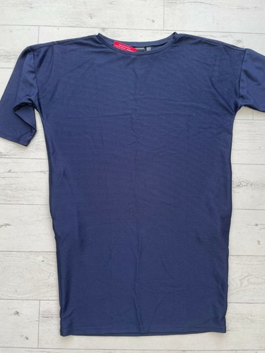 Body Flirt Navy Blue Ribbed Jumper Dress Size 14 / 16 NEW | eBay UK