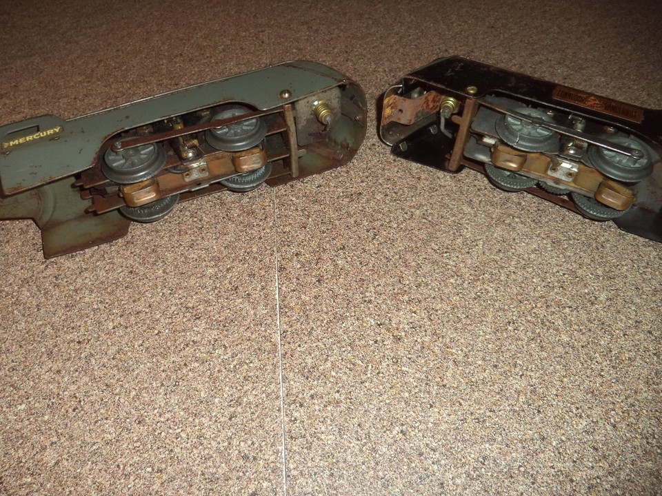Vintage 2 lot Marx Commodore Vanderbilt Locomotive & Mercury Steam ...