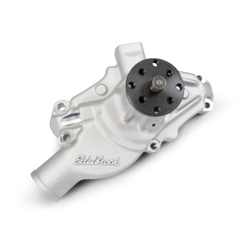 Edelbrock 88100 Water Pump for Small-Block Chevy in Satin Finish (Short ...