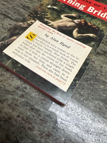 1952 THE CASE OF THE BURNING BRIDE by Alan Hynd Avon 604 Paperback | eBay