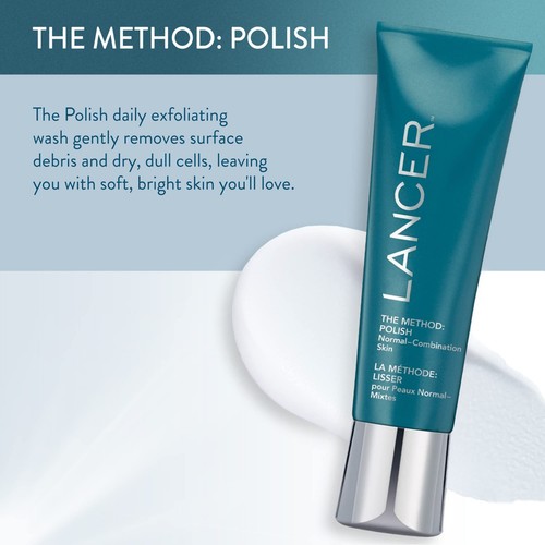 Skincare The Method: Polish Facial Exfoliator, Daily Exfoliating Face ...