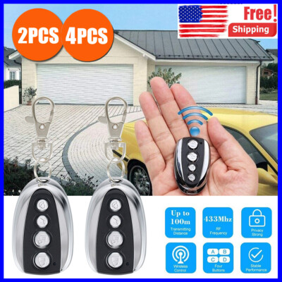 2/4 Remote Control Backup Key Sliding Gate Opener Automatic Operator ...