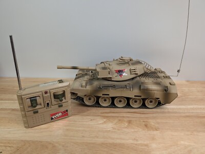 VINTAGE TYCO Tiger Tank W/ Remote - Military RC WWII Tank 1/16 - Parts ...