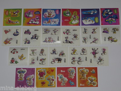 Diddl STICKER Aufkleber DIDDL und/oder PIMBOLI Abrisse NEU RARITÄT ...