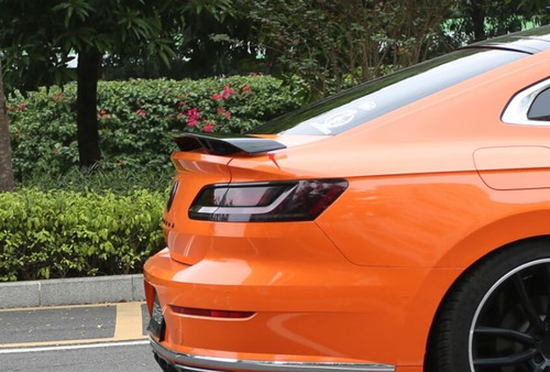 Glossy Black Gull wing Rear Trunk Spoiler Wing Flap For VW Arteon CC ...
