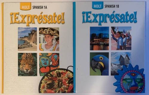 2 Books ¡Exprésate!: Student Edition Spanish Level 1A & 1B 2006 by HOLT ...