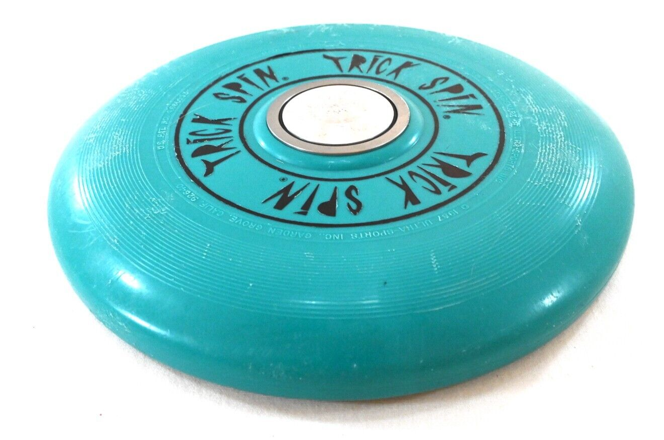 Vintage 1987 Trick Spin Flying Disc Ball Bearing Frisbee Ultra Sports ...