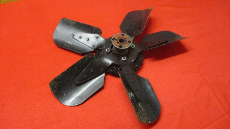 1963-1967 CORVETTE COOLING FAN 5 BLADE WITH CLUTCH | eBay